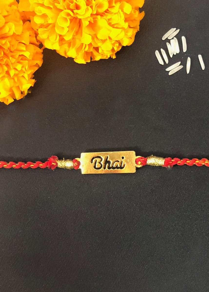 Get Bhai Metal Charm Rakhi at ₹ 175 | LBB Shop