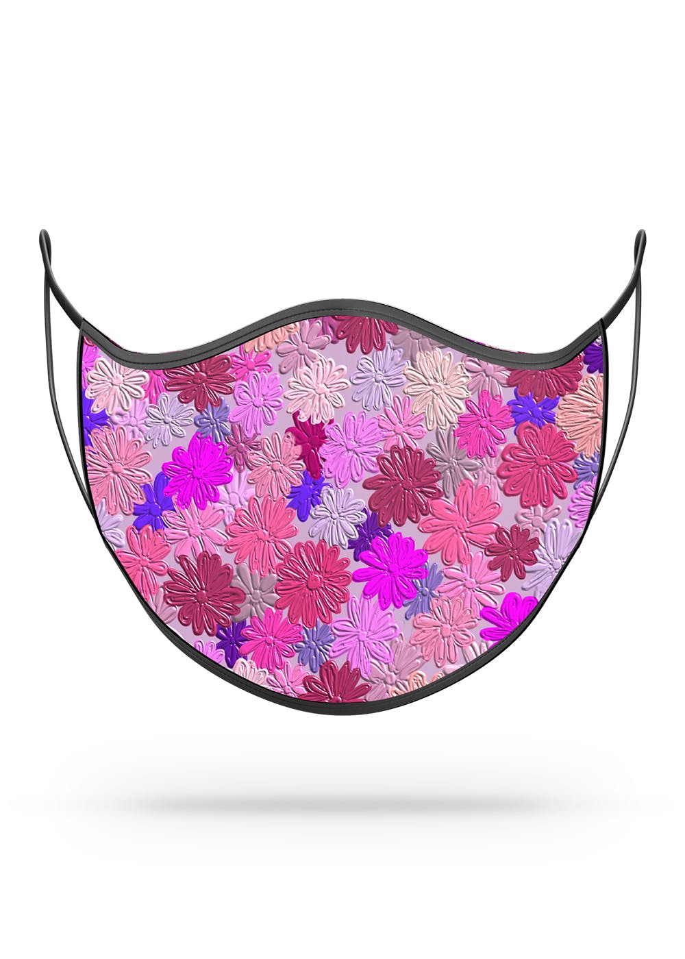 Get Pretty In Pink Graphic Sketched Mask at ₹ 200 | LBB Shop