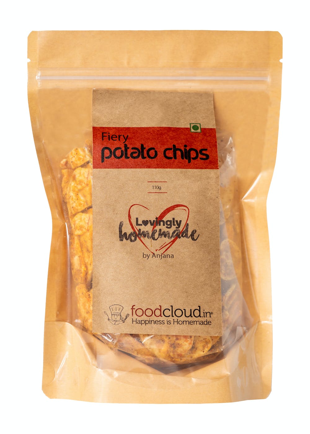 Get Fiery Potato Chips - 110gm at ₹ 105 | LBB Shop