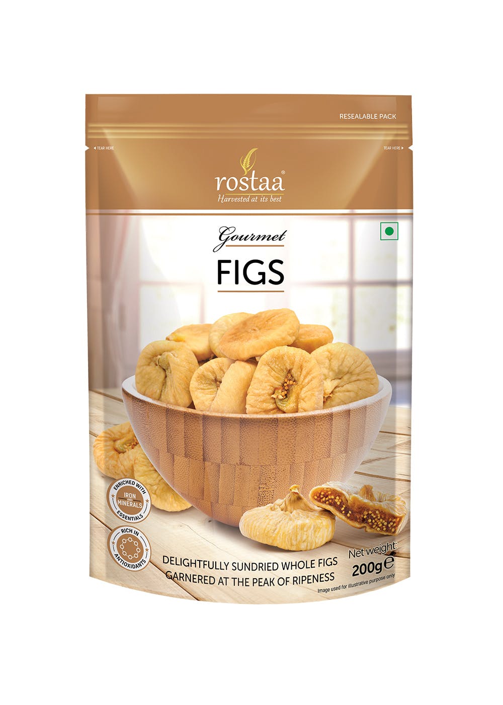 Get Dried Turkish Figs (Anjeer) - 200 gm at ₹ 480 | LBB Shop