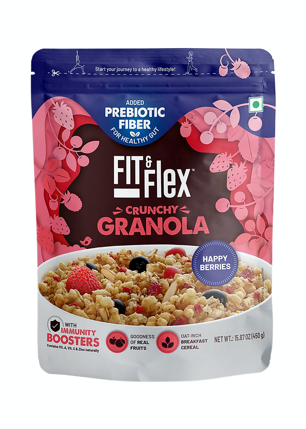 Buy Healthy, Baked Granola By Fit & Flex Online | LBB