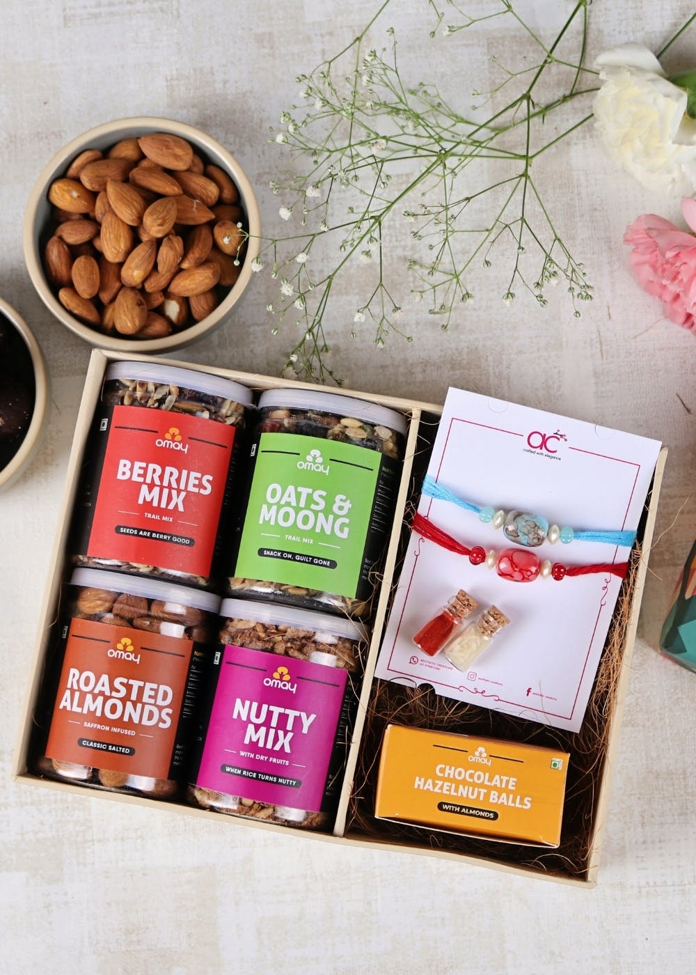 Get Flavor Blast Rakhi Gift Box at ₹ 715 | LBB Shop