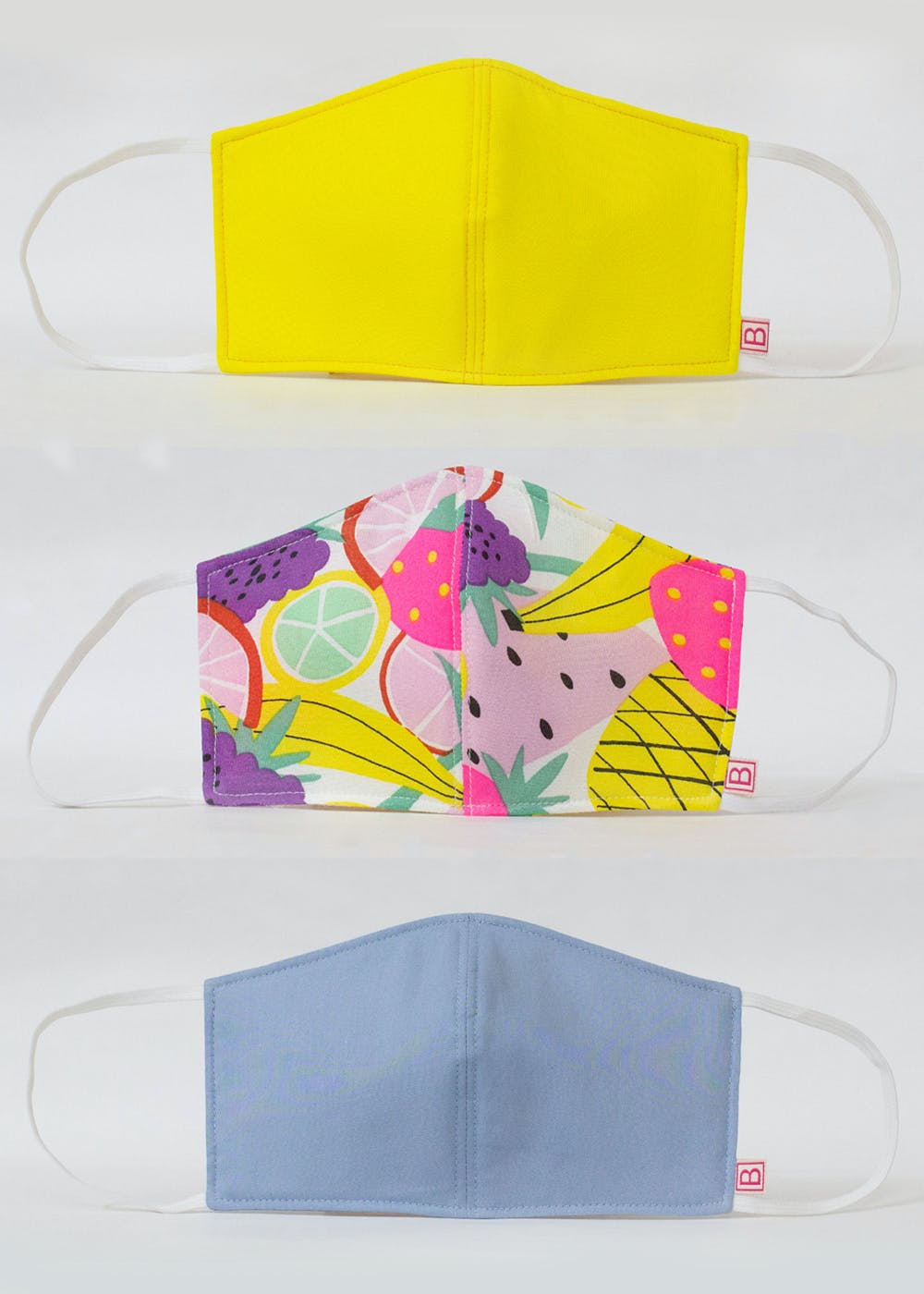 Get Watermelon Print Cotton Face Masks - Set of 3 at ₹ 399 | LBB Shop