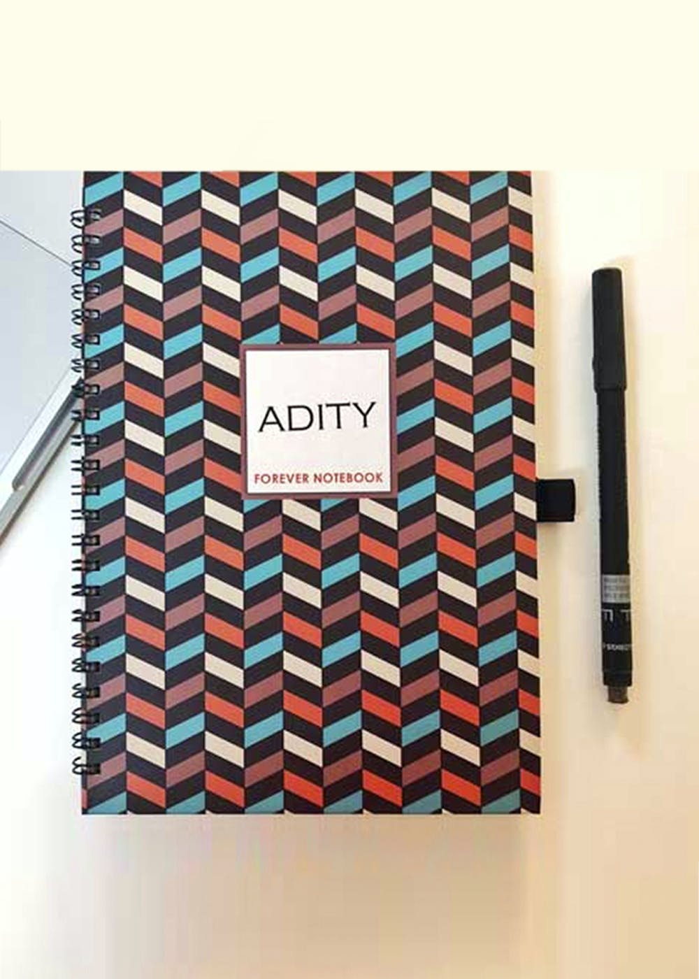 Get 3D Wavy Forever (Rewritable) Notebook With Pen at ₹ 999 | LBB Shop