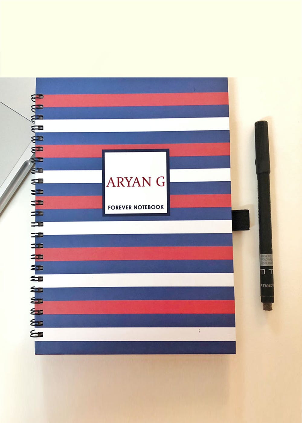 Get Primary Stripes Forever (Rewritable) Notebook With Pen at ₹ 999 ...