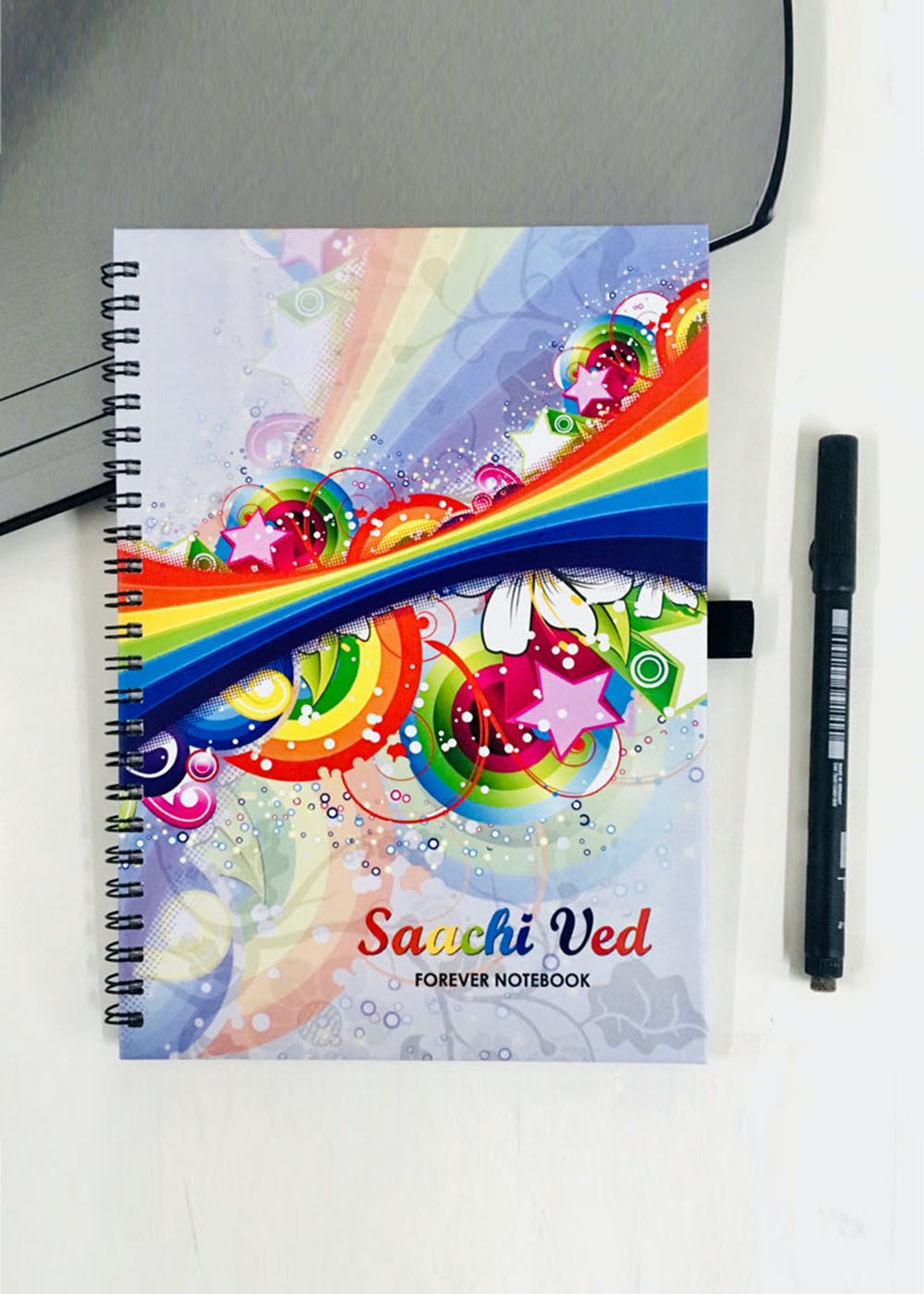Get Psychedelic Forever (Rewritable) Notebook With Pen at ₹ 999 | LBB Shop