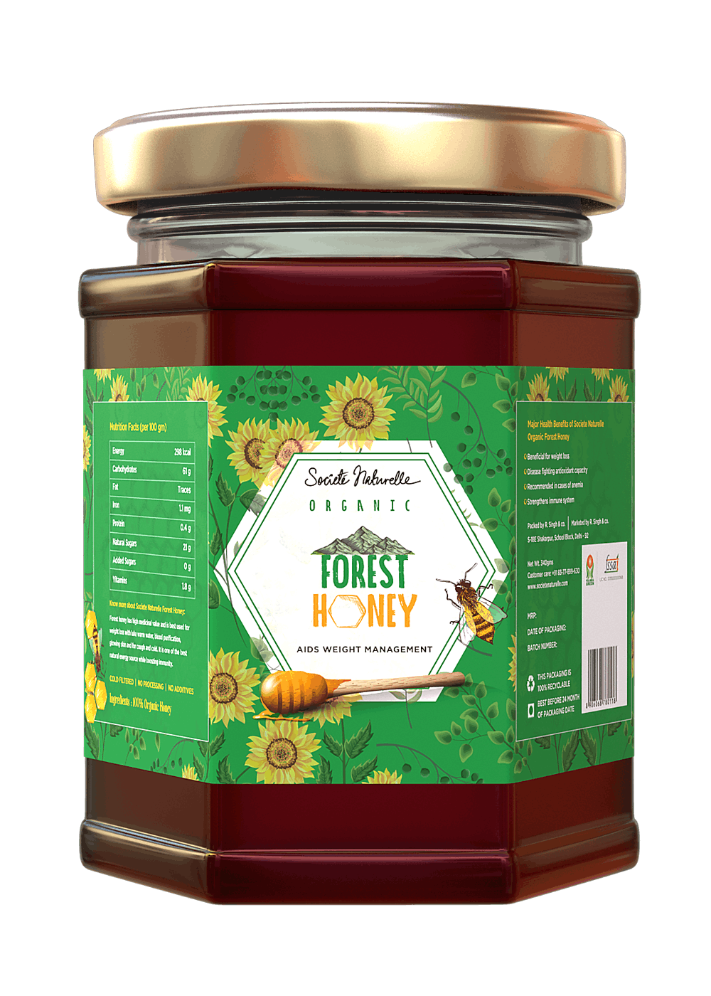 Get Organic Forest Honey (340g) at ₹ 235 | LBB Shop