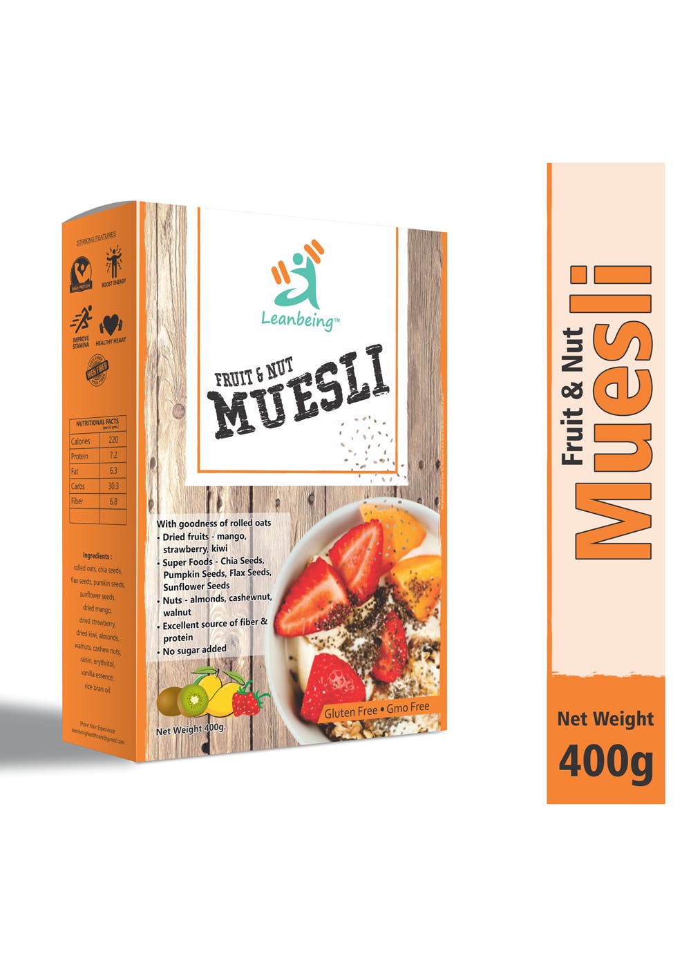 Get Muesli Fruit & Nut- 400g at ₹ 389 | LBB Shop