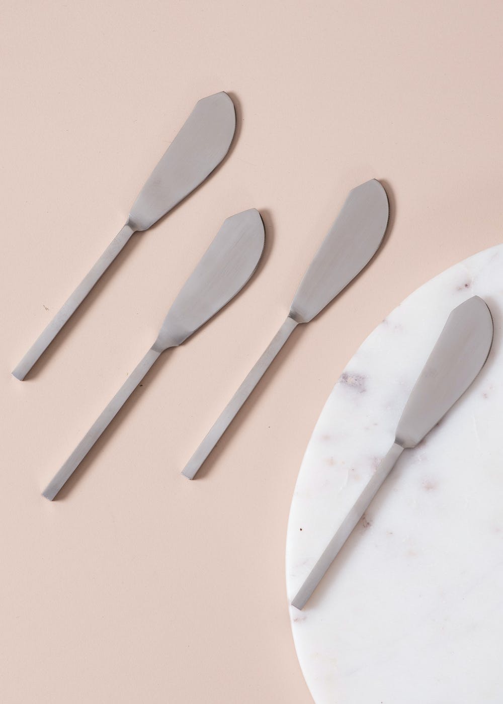 Get Stainless Steel Cheese spreaders Set of 4 at ₹ 1395 | LBB Shop