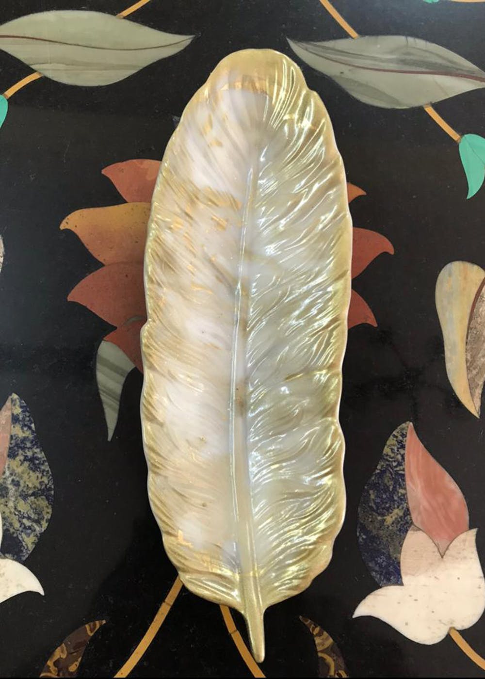 Get Delicate Feather Tray at ₹ 650 | LBB Shop