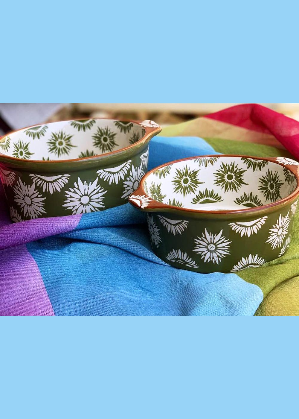 Get Olive Green Bowl Set Of 2 at ₹ 1599 | LBB Shop