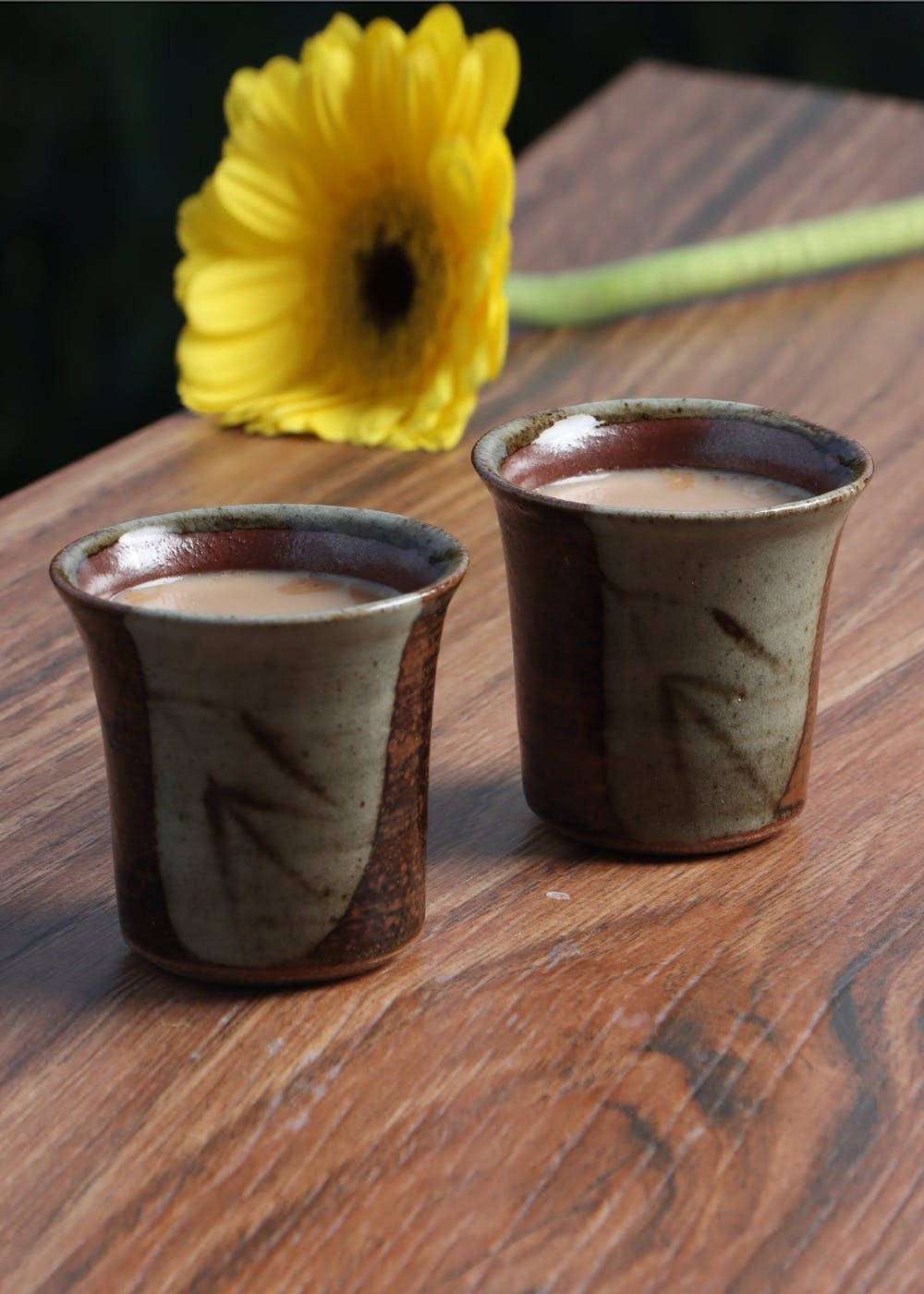 Get Studio Pottery Ivory & Brown Kullar From Pondicherry at ₹ 808 | LBB ...