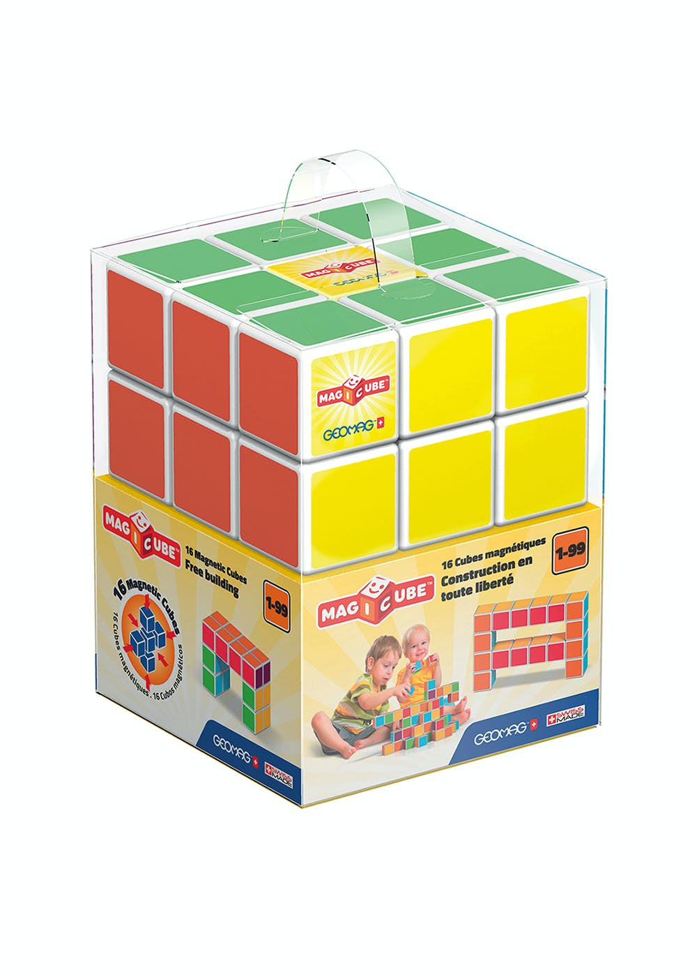 Get Magicube Free Building - Set of 16 Magnetic Cubes at ₹ 4000 | LBB Shop