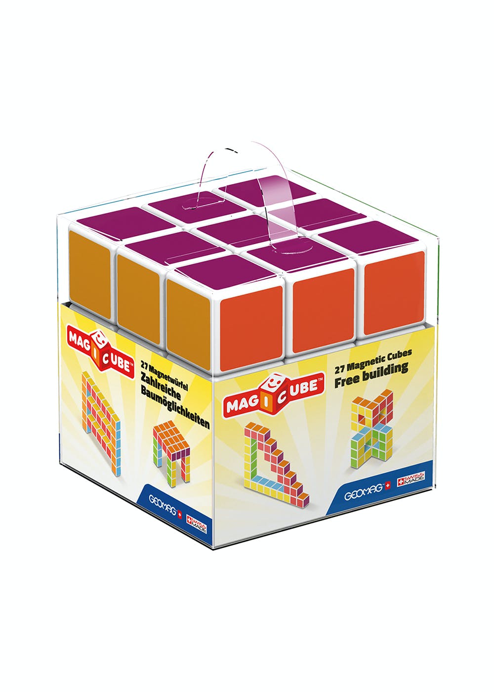 Get Magicube Free Building - Set of 27 Magnetic Cubes at ₹ 5200 | LBB Shop
