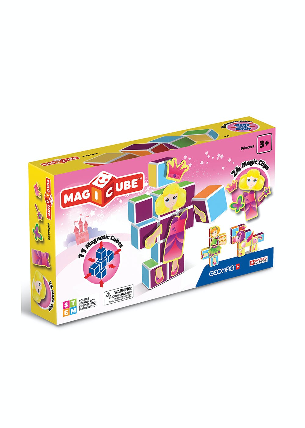 Get Multi Color Magicube - Princess - Set of 11 Magnetic Cubes at ...