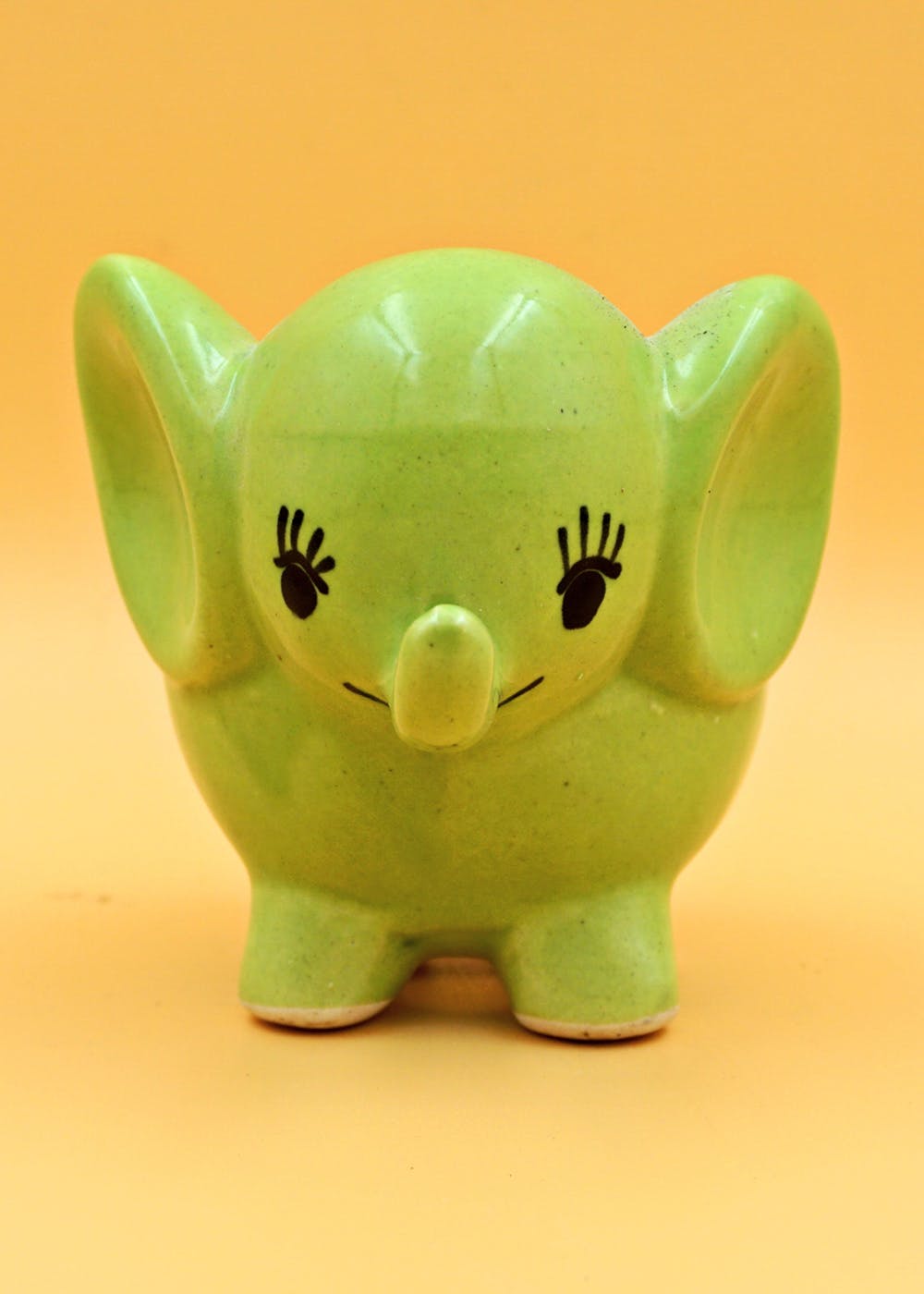 Get Ceramic Cute Baby Elephant Desk Planter at ₹ 449 | LBB Shop