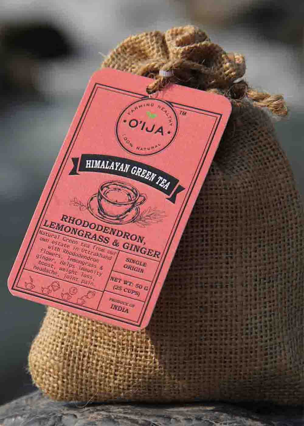 Get Himalayan Green Tea With Rhododendron, Lemongrass & Ginger - 50gm ...