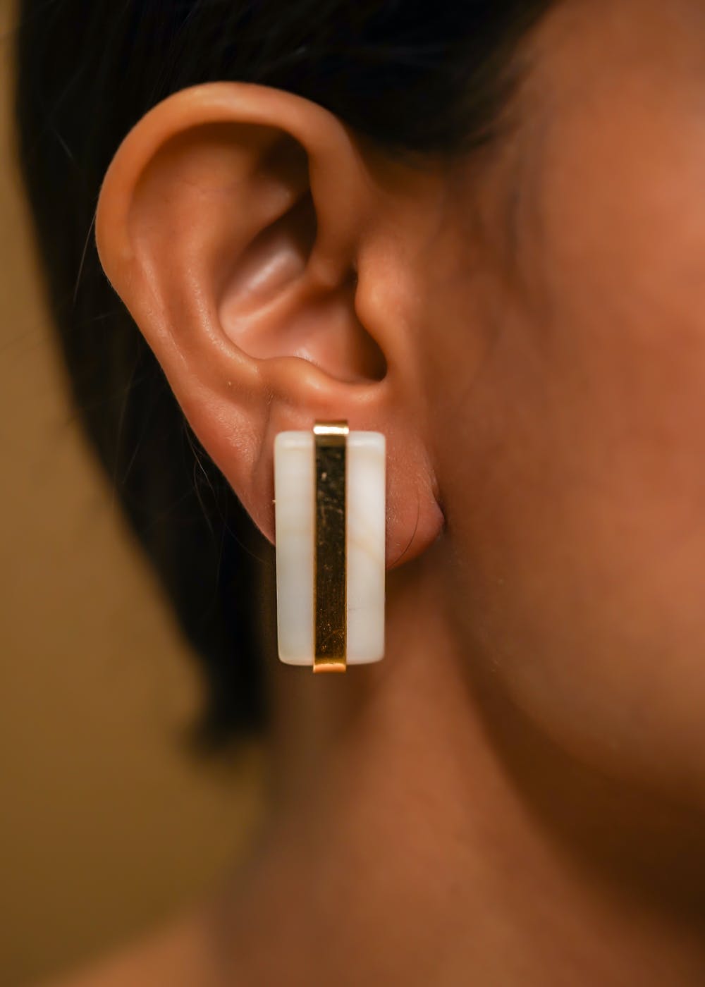 Get Gold Plating Detail White Stone Studs at ₹ 249 | LBB Shop