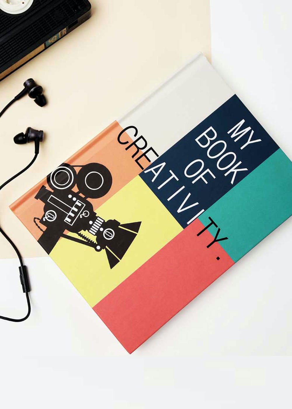 Get "My Book of Creativity" Colourblocked Hard Cover Notebook at ₹ 349 ...