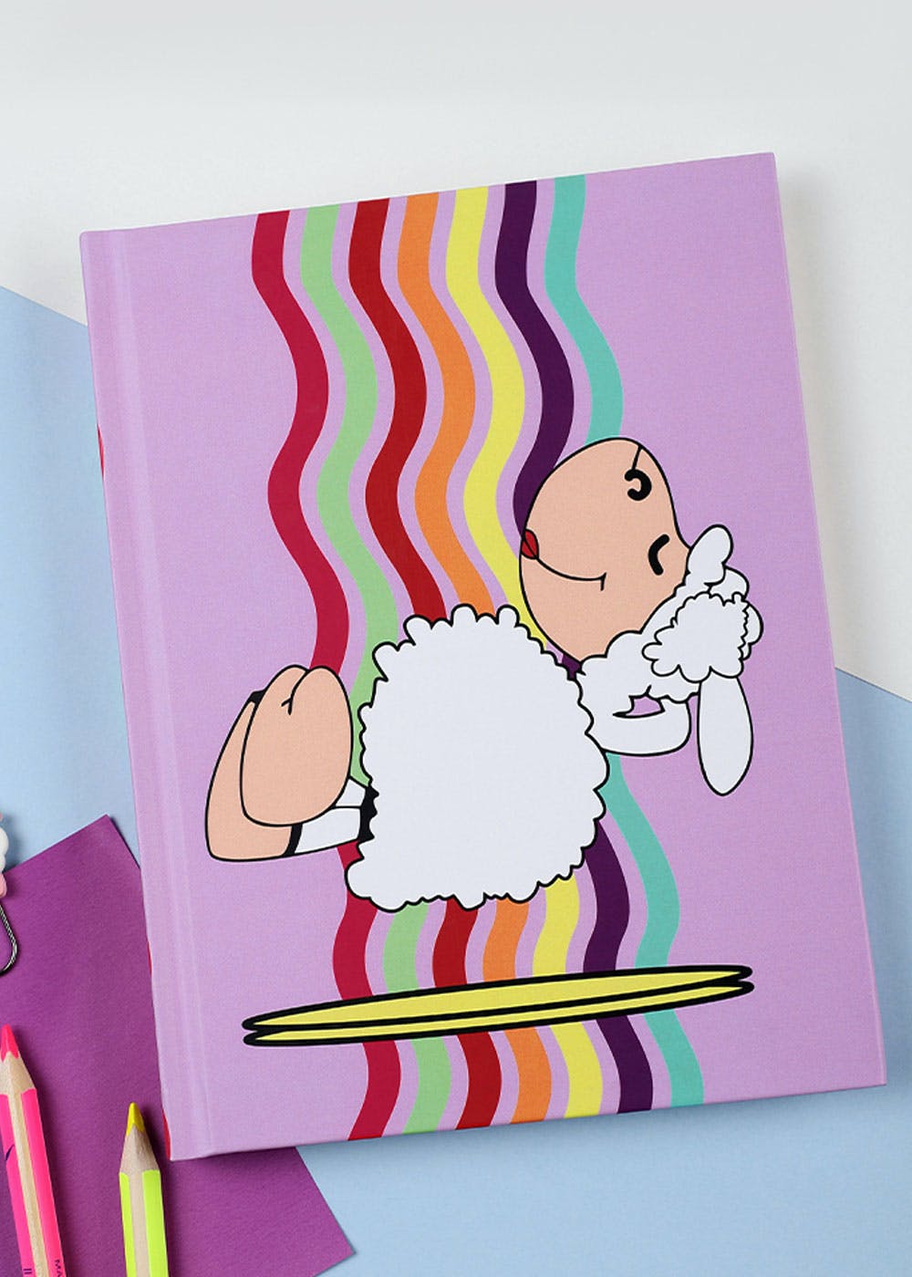 Get Rainbows Hard Case Notebook at ₹ 349 | LBB Shop
