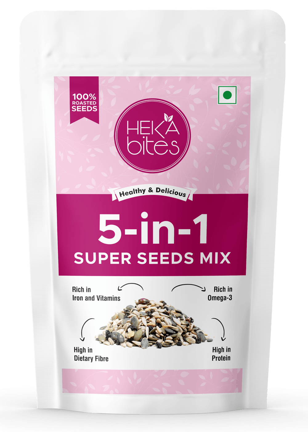 Get Roasted 5-in-1 Super Seeds Mix at ₹ 290 | LBB Shop