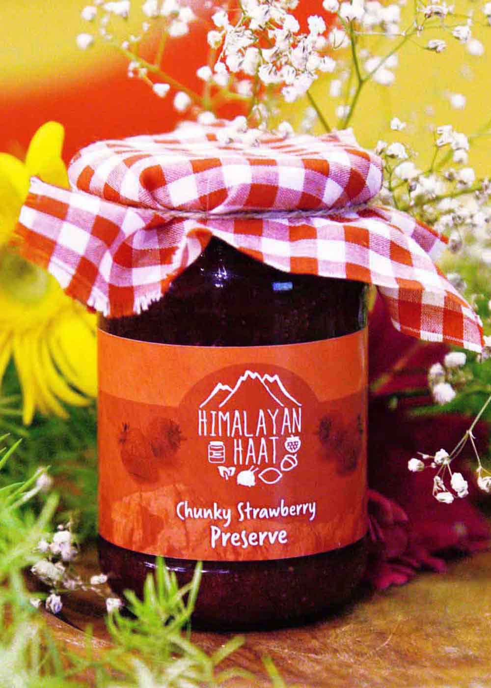 Get Chunky Strawberry Preserve at ₹ 415 | LBB Shop