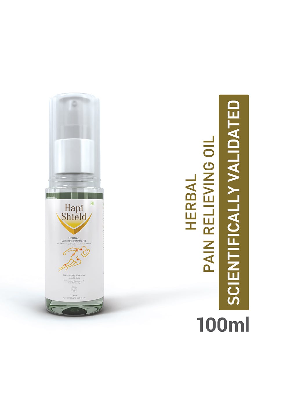 Get Herbal Pain Relief Oil | 100 ML | Scientifically Tested, Herbal ...