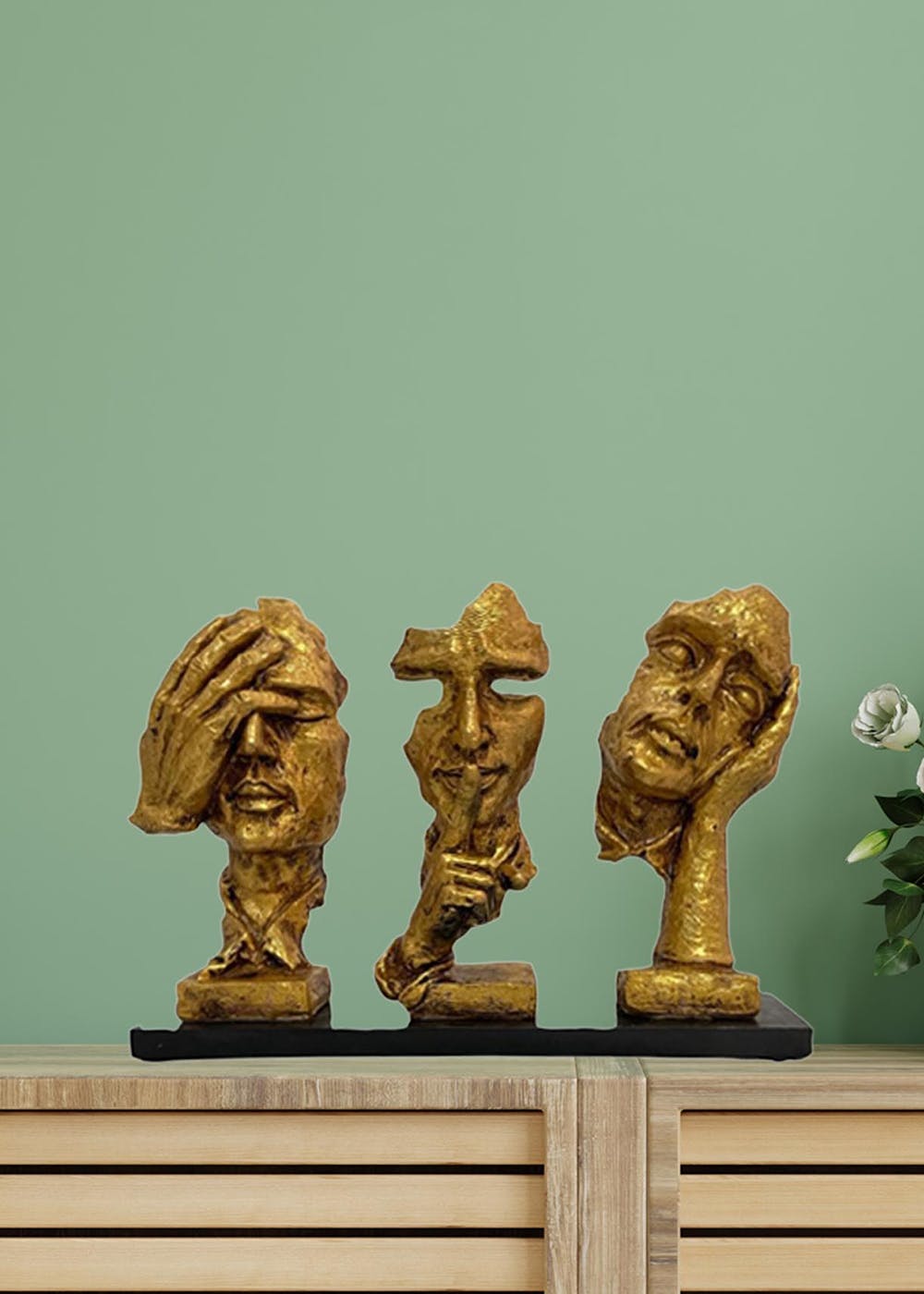 Get Humane Faces Showpieces at ₹ 1200 | LBB Shop