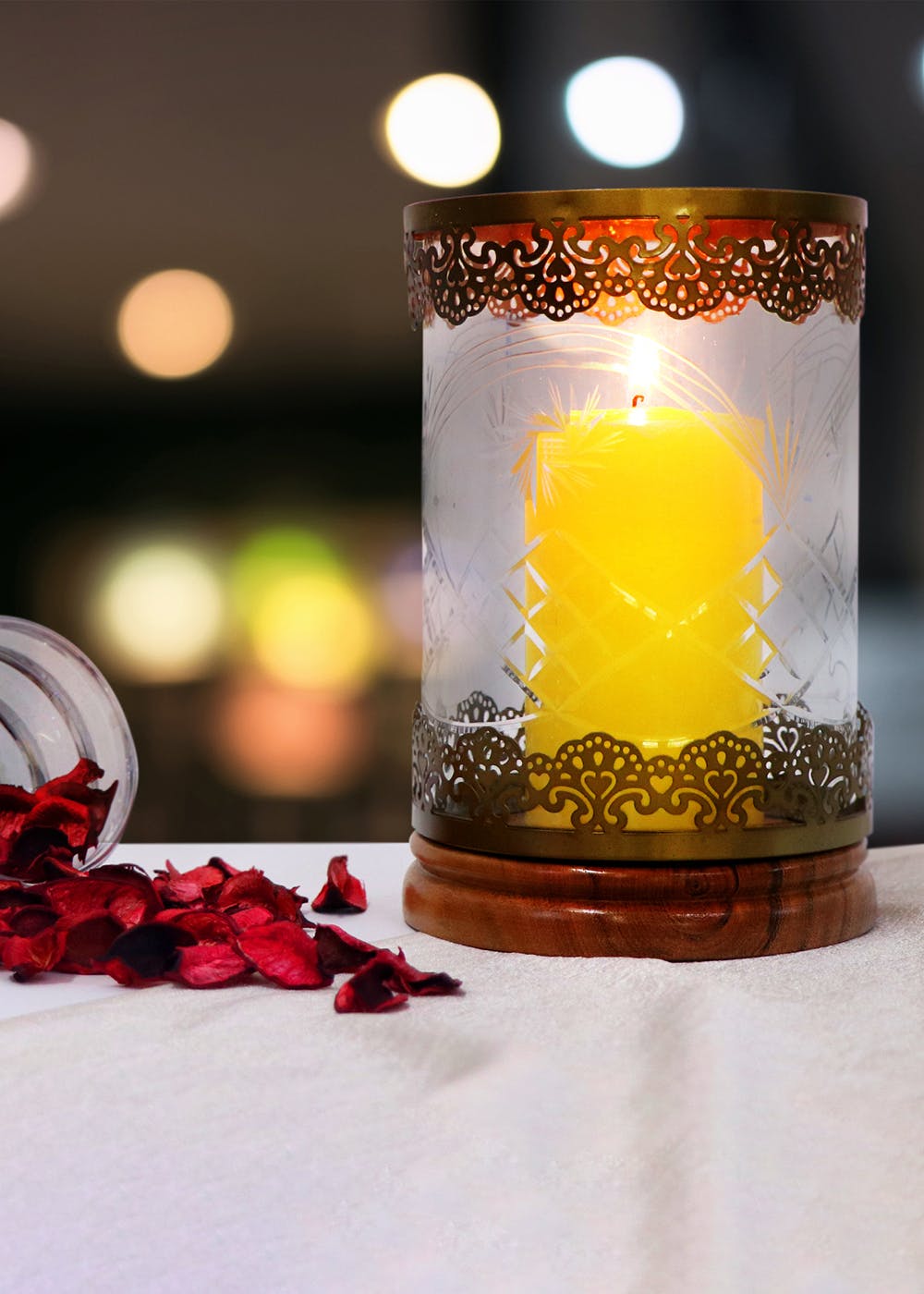 Get Candle Stand Etching Design at ₹ 1799 | LBB Shop