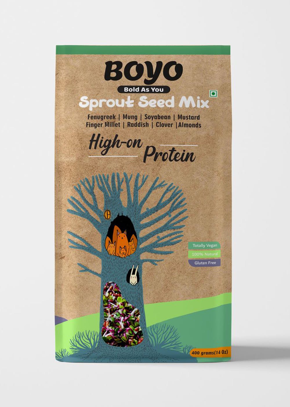 Get High on Protein-Sprout Seed Mix - 400 grams at ₹ 320 | LBB Shop