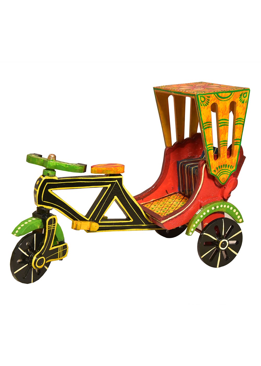 Get Decorative Handcrafted Rickshaw at ₹ 985 | LBB Shop