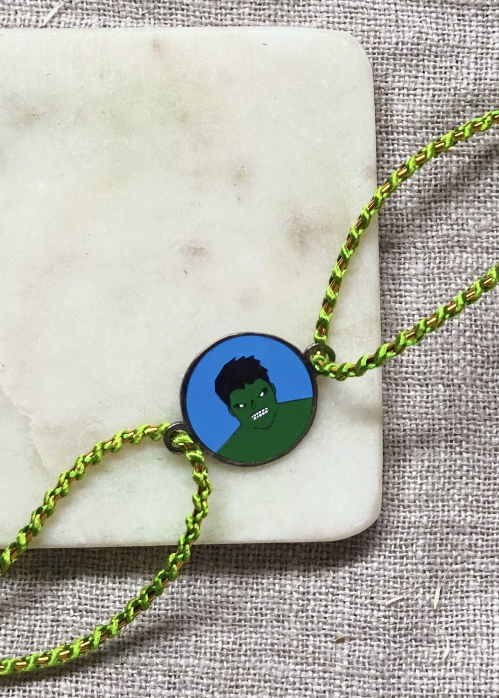 Get Rakhi - Hulk at ₹ 280 | LBB Shop