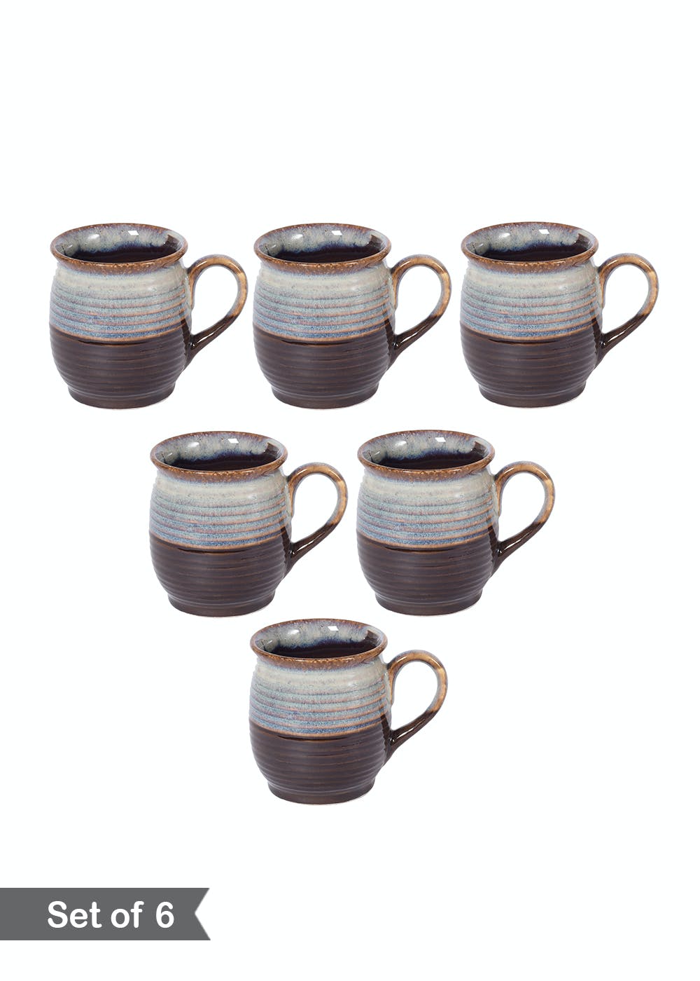 Get Ceramic Studio Mug- Set Of 6 at ₹ 999 | LBB Shop
