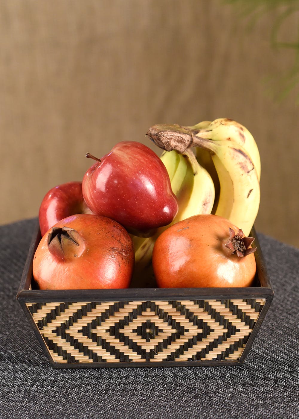 Get "Handmade Square Bamboo Storage Fruit/Vegetable Basket at ₹ 1199 ...