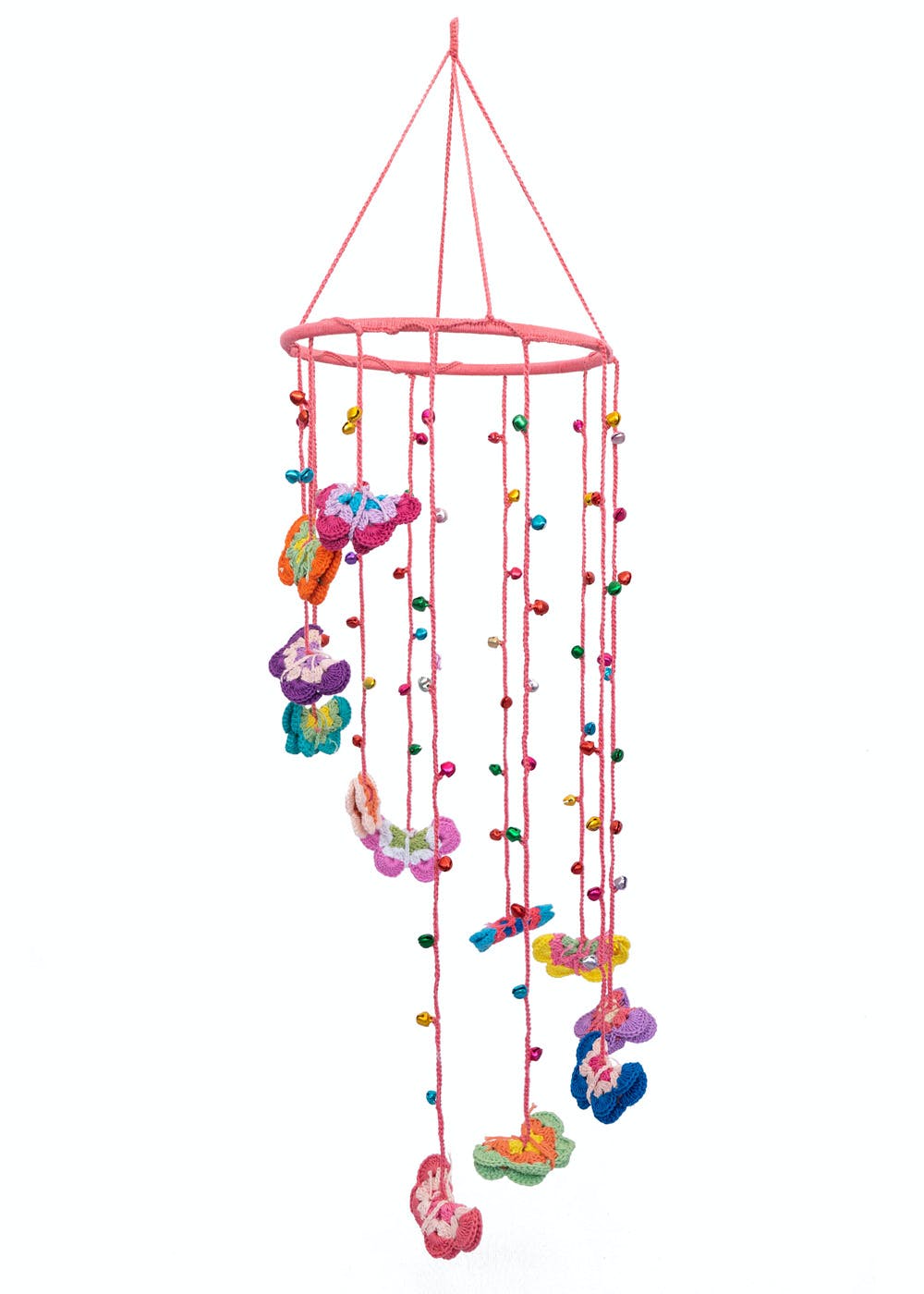 Get Butterfly Crochet Wind Chimes for Home at ₹ 1349 | LBB Shop