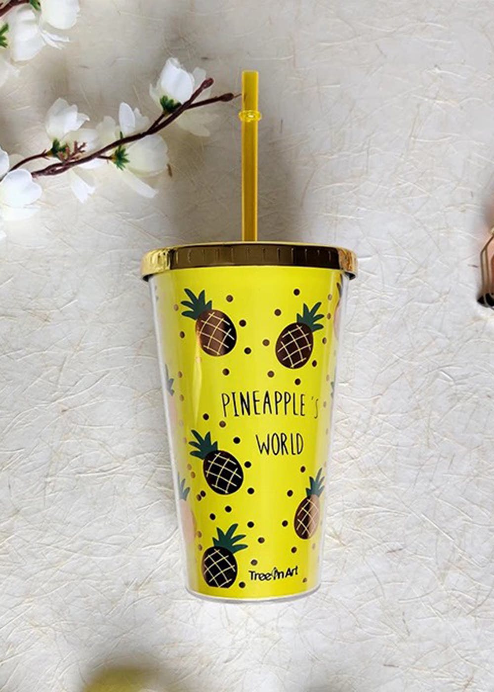 Get Pineapple Sipper at ₹ 400 | LBB Shop