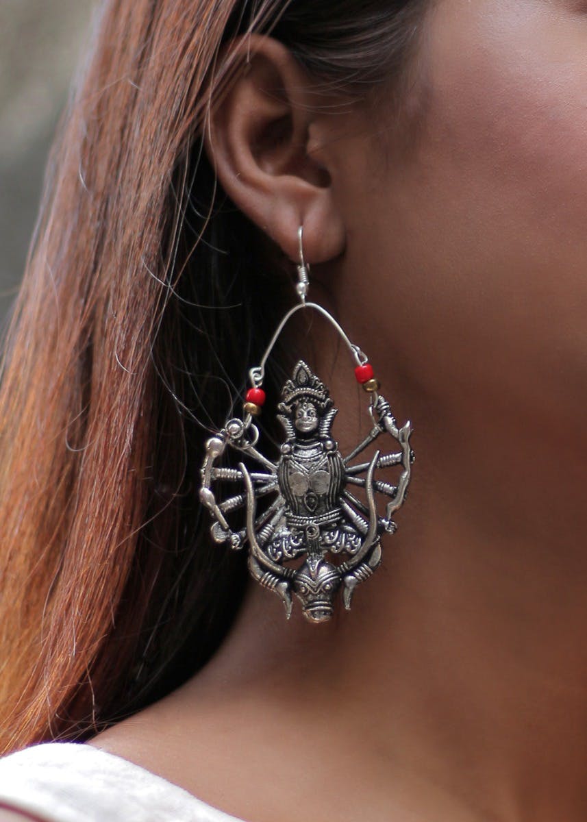 Get Handmade Temple Earrings at ₹ 577 | LBB Shop