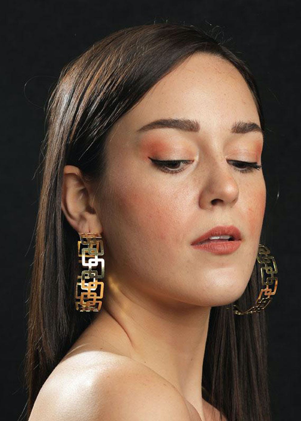 Get Abstract Interlocked Circular Hoops at ₹ 699 | LBB Shop