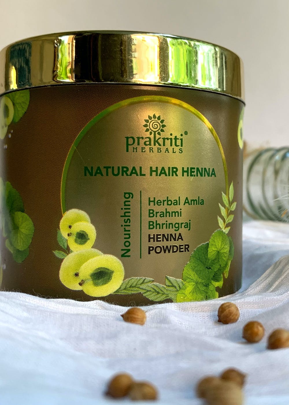 Get Natural Hair Henna Amla Brahmi Bhringraj Powder - 80g at ₹ 279 ...