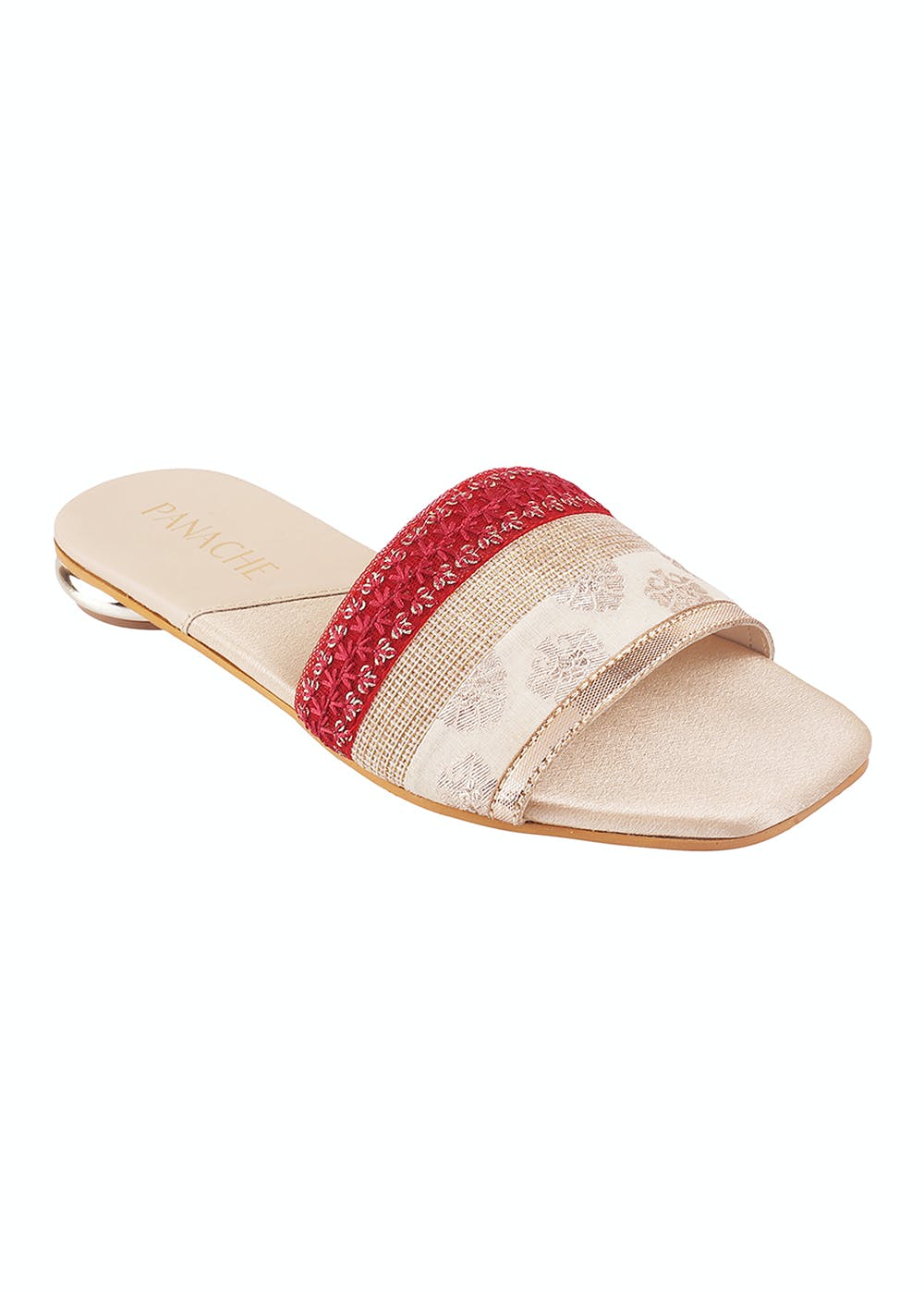 Get Triple Layer Patched Strap Slides at ₹ 1290 | LBB Shop
