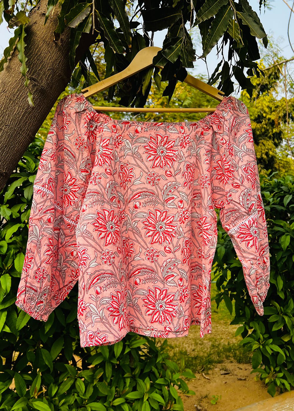 Get Floral Printed Boat Neck Top at ₹ 1499 | LBB Shop