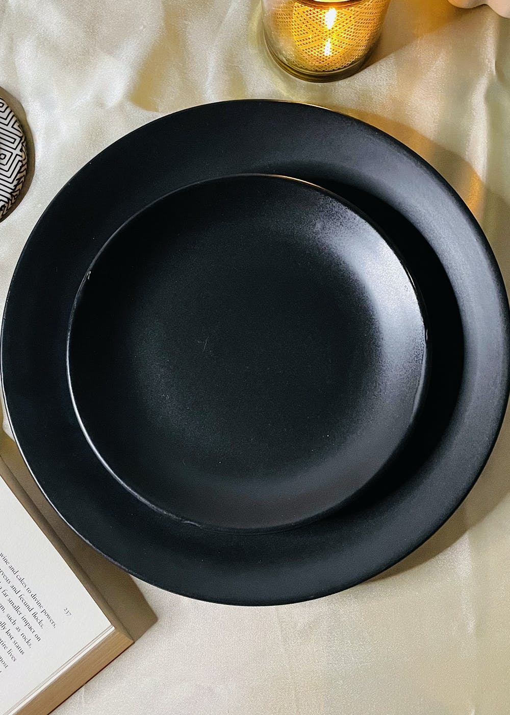 Get The Essential Plate Collection - Black Olive (Set Of 2) at ₹ 999 ...