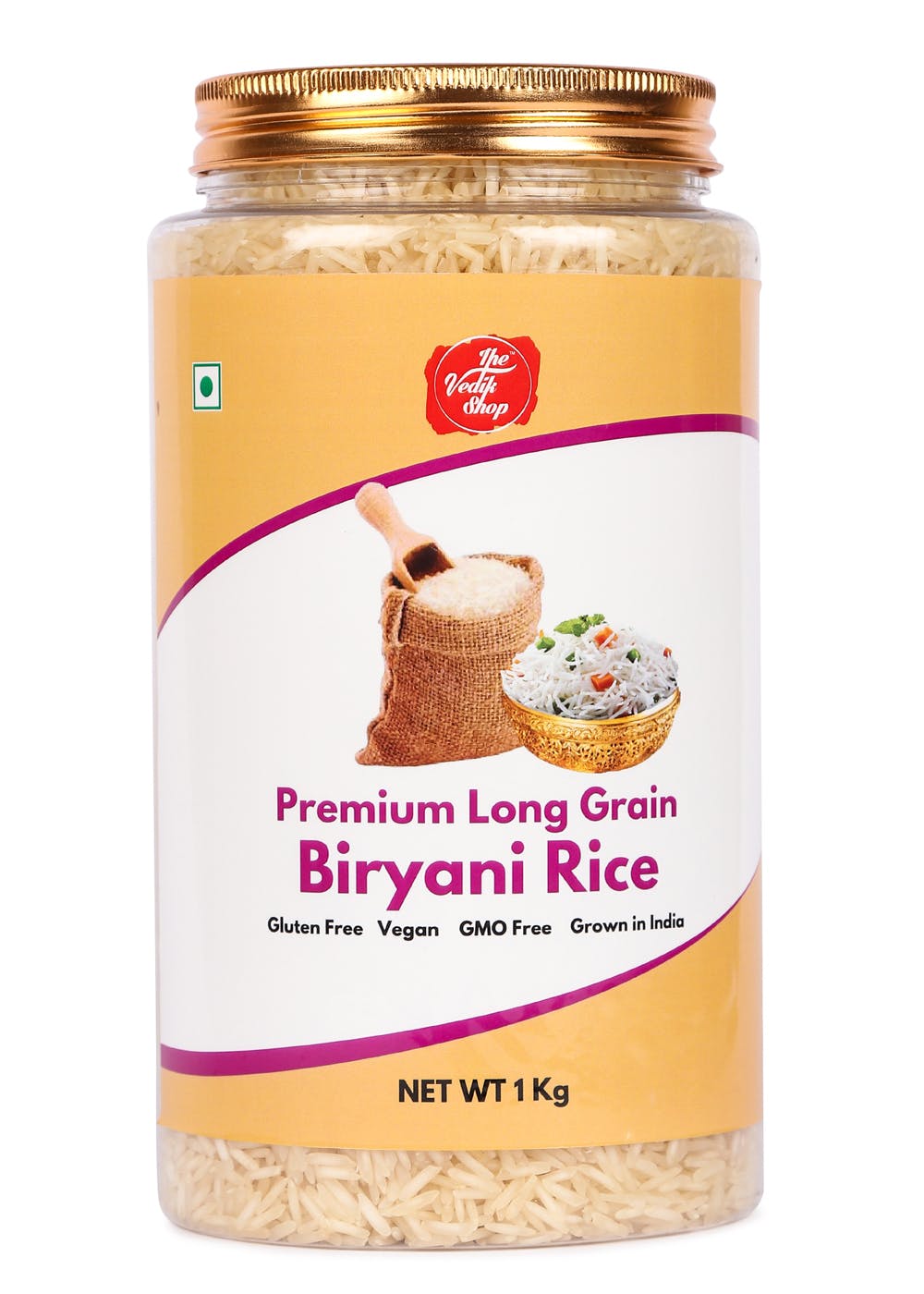Get Premium Long Grain Biryani Rice - 1kg at ₹ 219 | LBB Shop