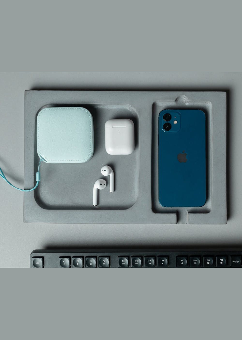 Get Concrete Square Desk Organizer at ₹ 999 | LBB Shop