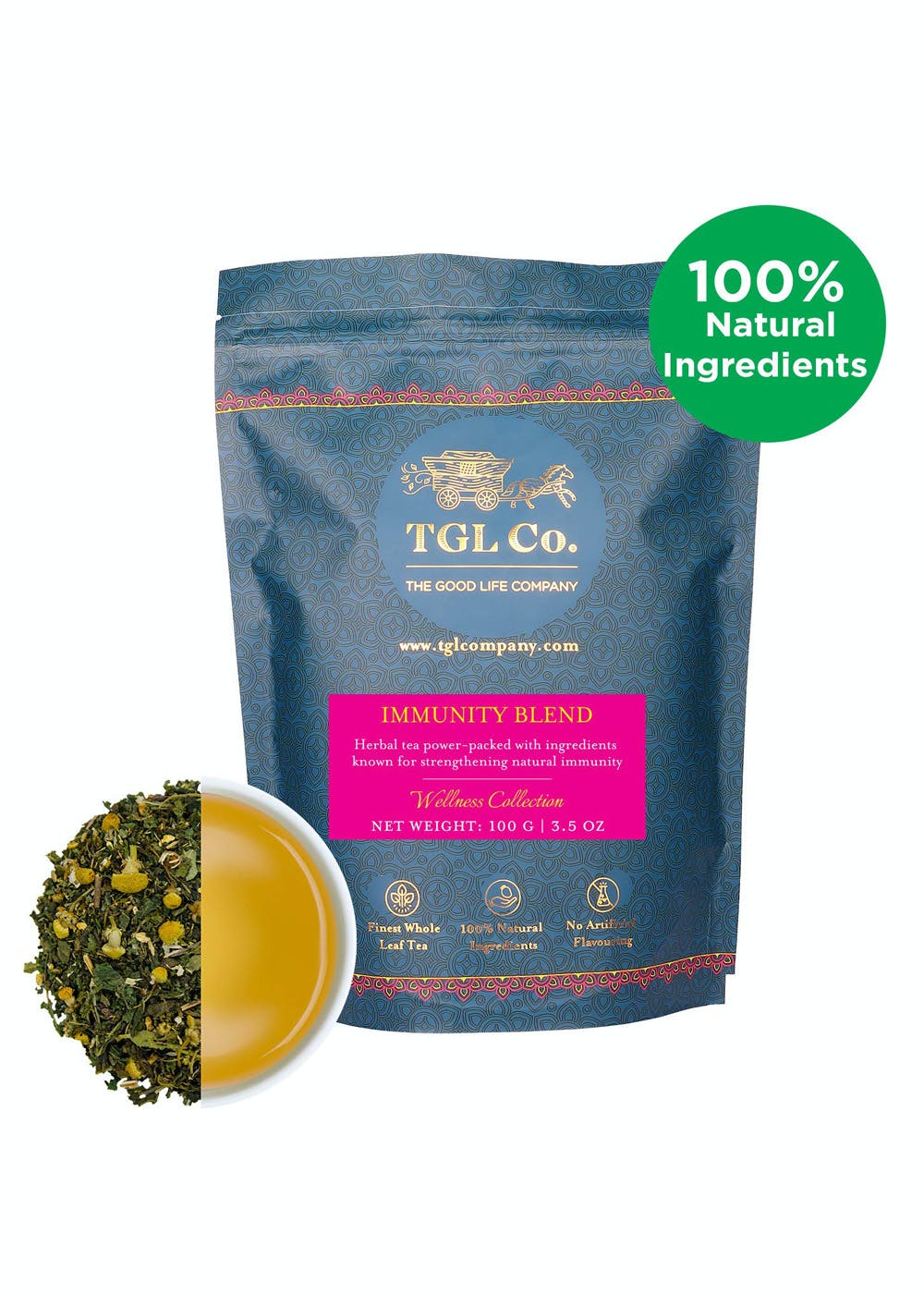 Get Immunity Blend Tea -100gm at ₹ 474 | LBB Shop