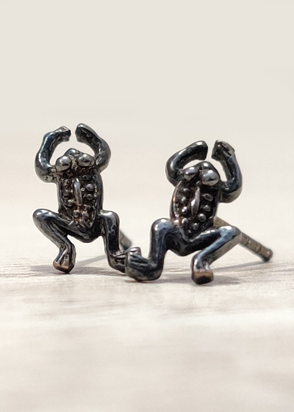 Get Manduk Earrings - The Frog at ₹ 690 | LBB Shop