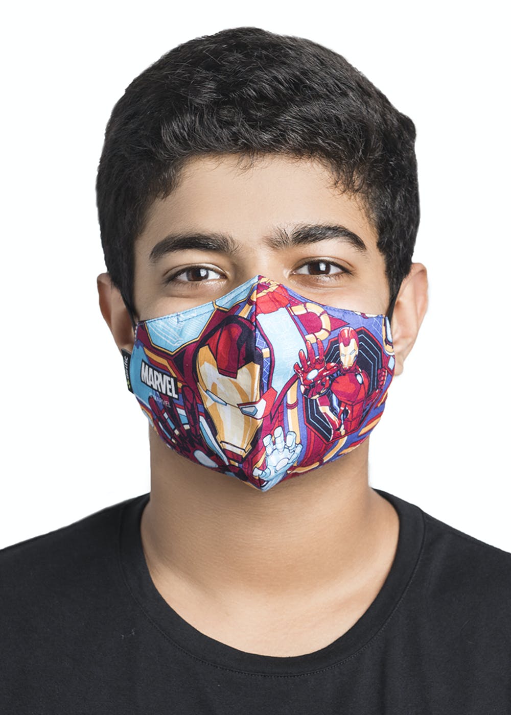 Get Marvel - Ironman Grid Face Mask at ₹ 495 | LBB Shop