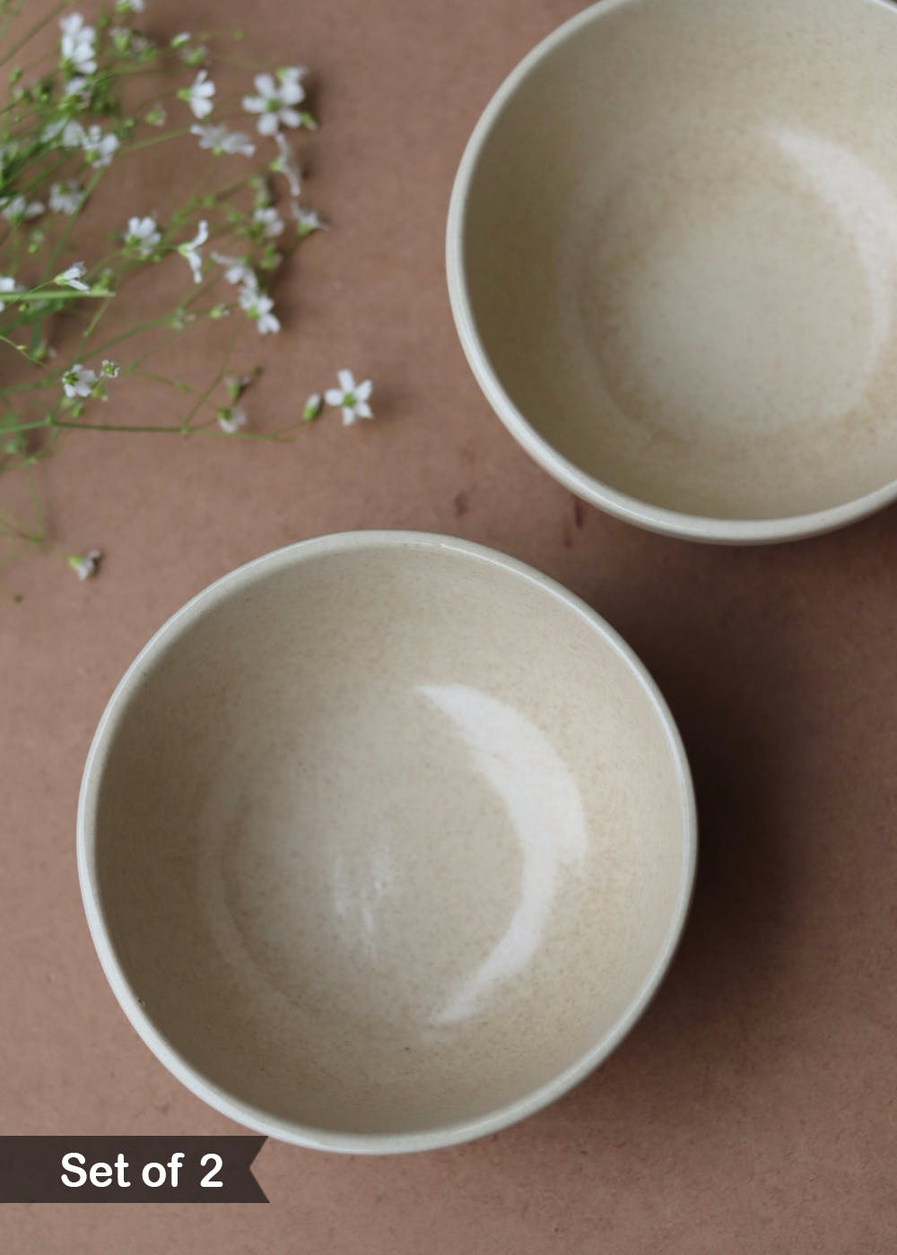 Get Ivory Bowl - Set of 2 at ₹ 899 | LBB Shop