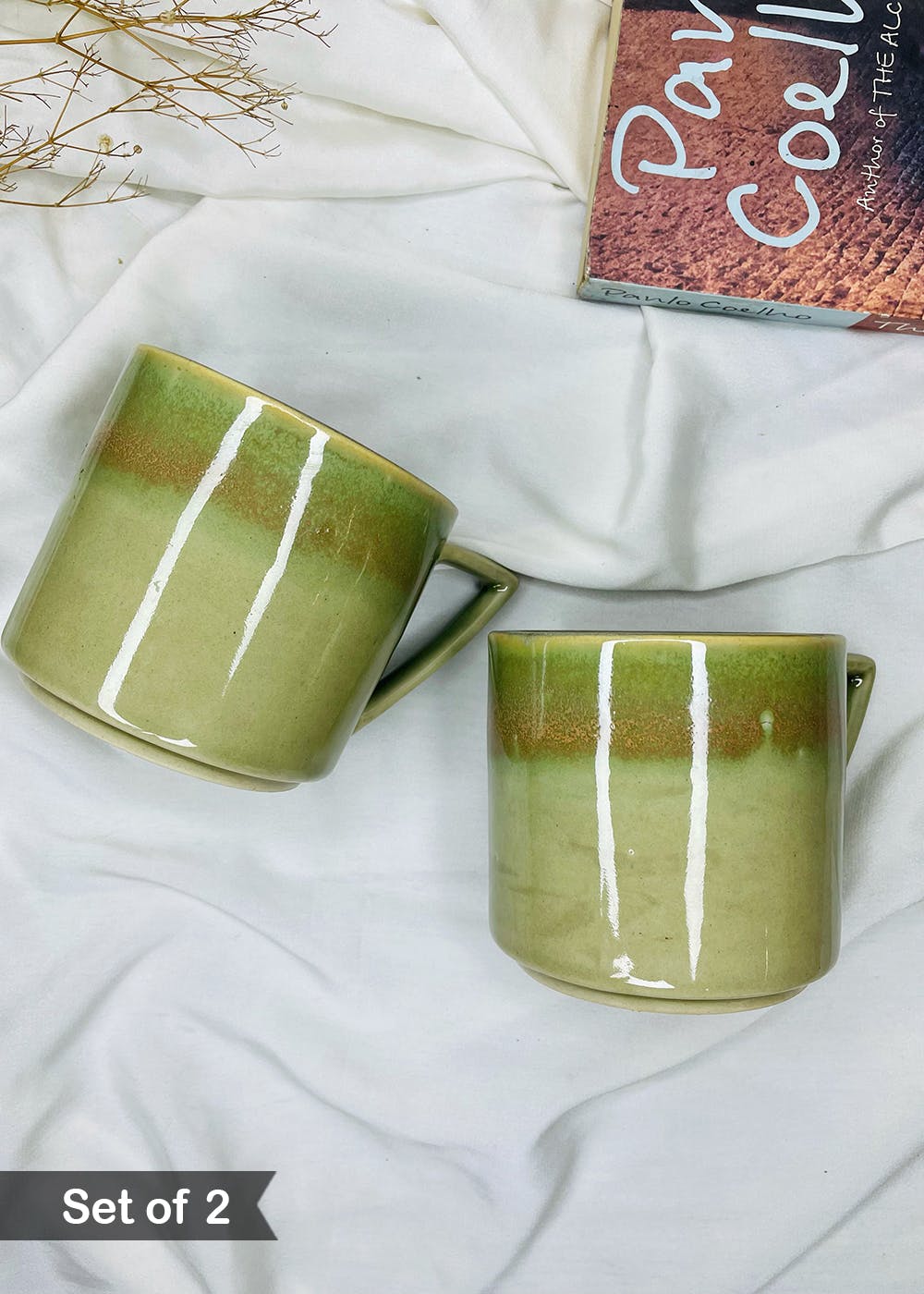 Get Jumbo Avocado Mug- Set of 2 at ₹ 850 | LBB Shop