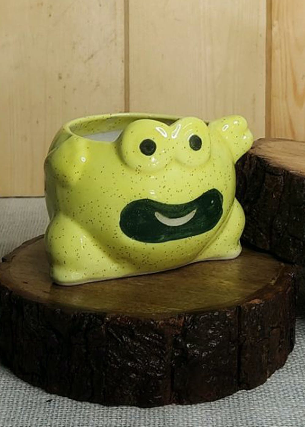 Get Jumping Frog Ceramic Pot at ₹ 439 | LBB Shop